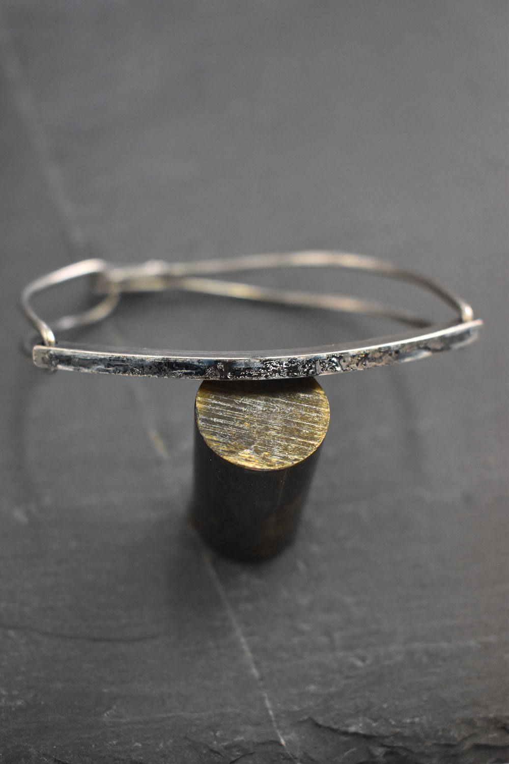 iolom - Japanese Enamel Bangle"Dark Blue" | ALTRA